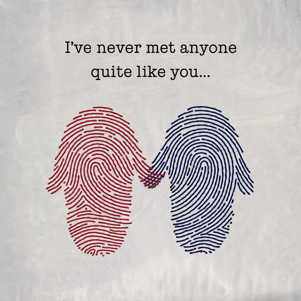 Minimalist Fingerprint Illustration Design — MyDesigns.io