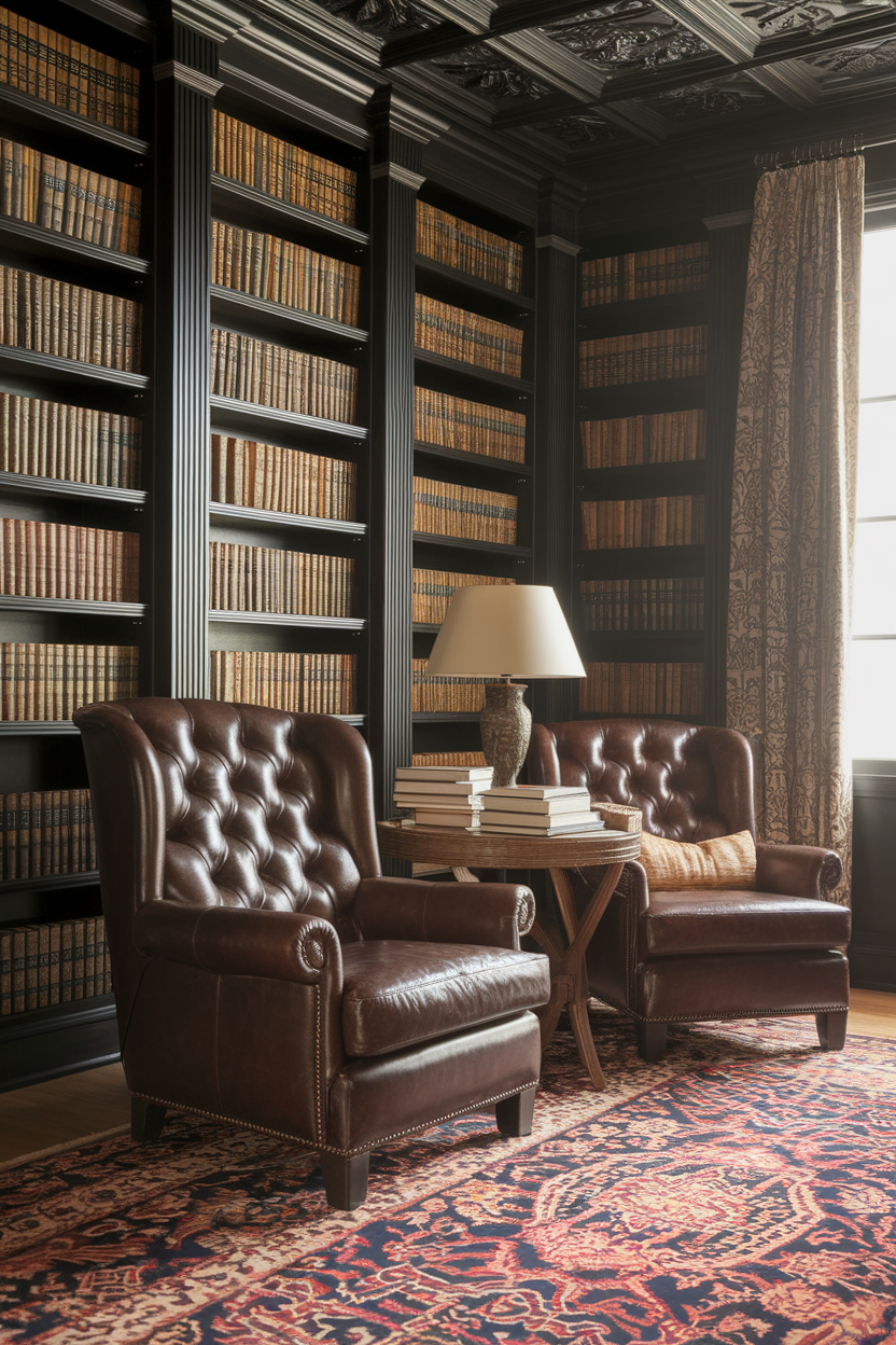 Elegant Library Study Room Design Design — MyDesigns.io