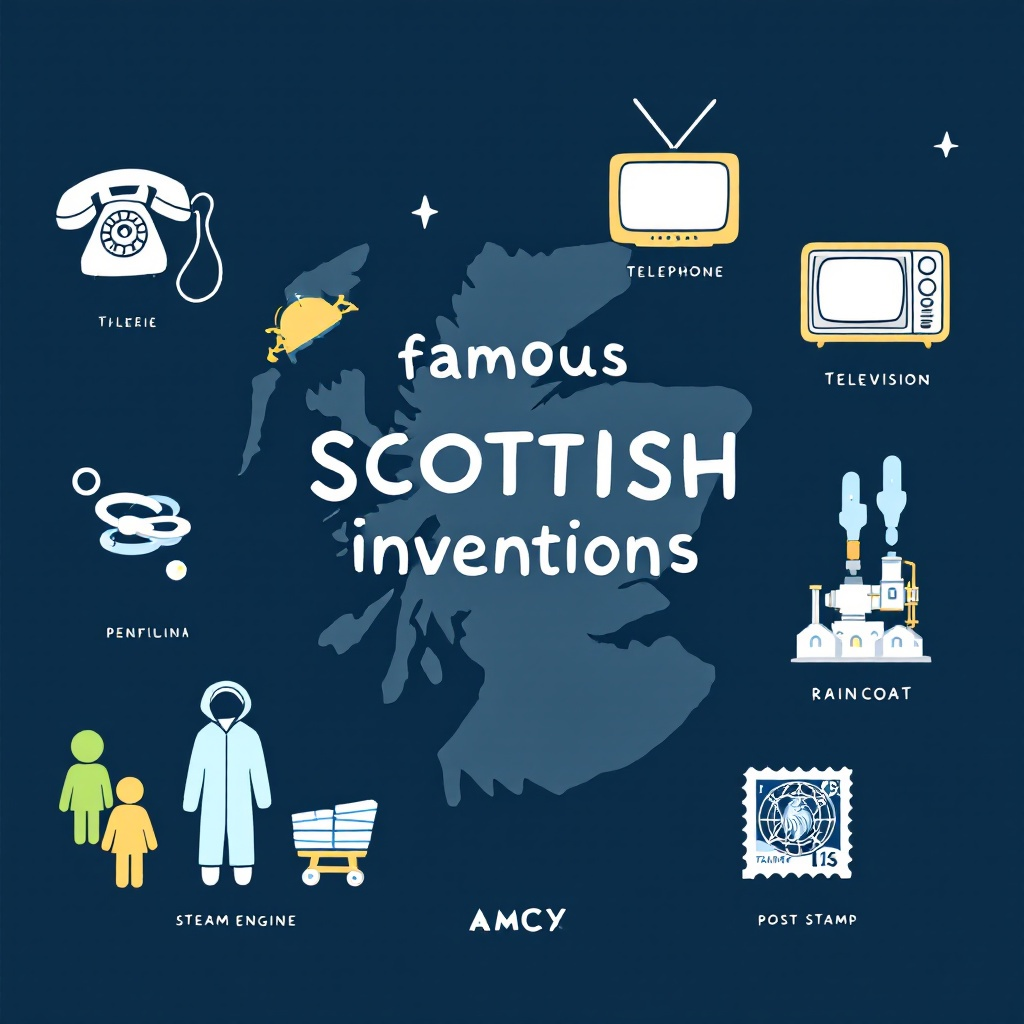 Scottish Inventions Infographic Design — MyDesigns.io