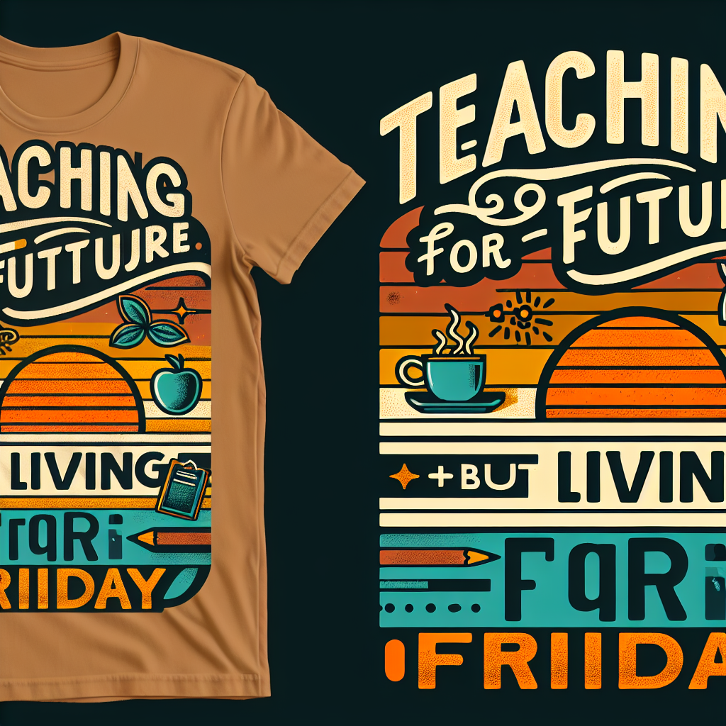 Retro Teacher Vintage T-Shirt Design Design — MyDesigns.io