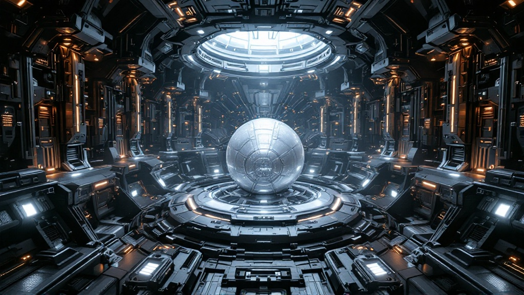 Cinematic Military Starship Engine Room Design — MyDesigns.io
