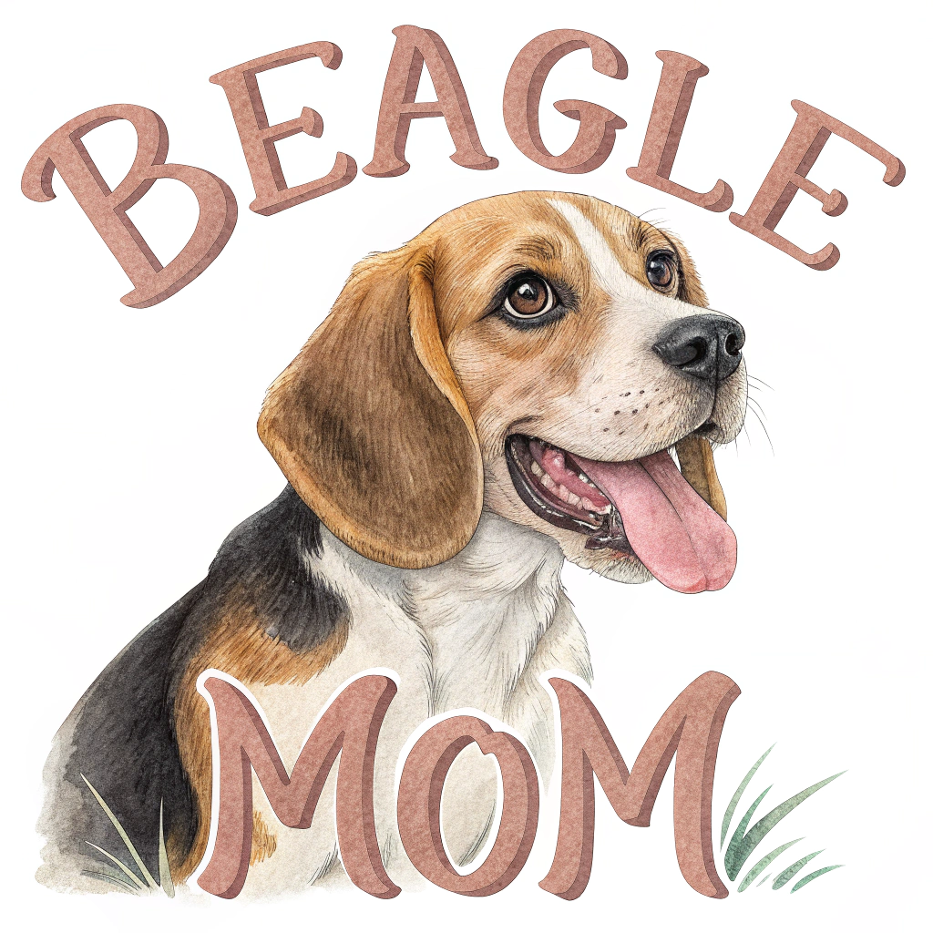 Sweet Beagle Portrait Design — MyDesigns.io