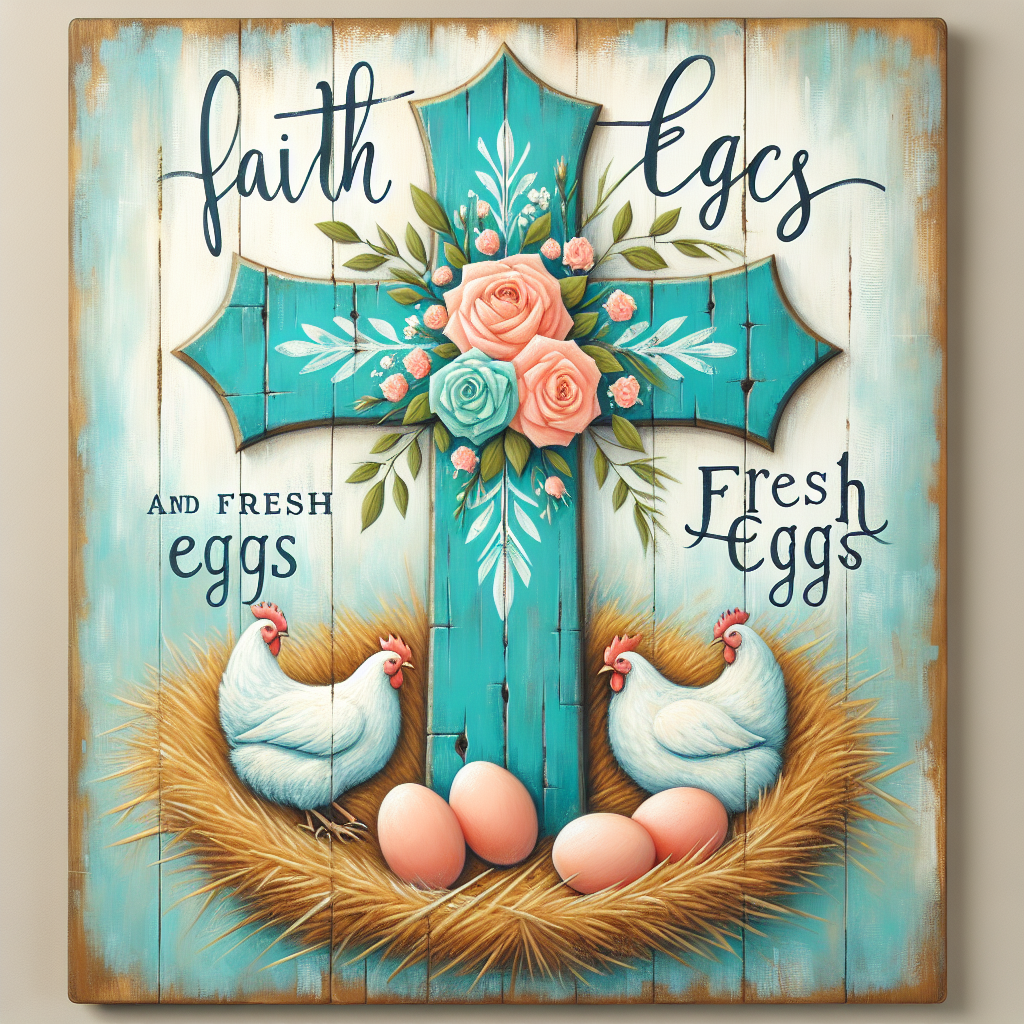 Vibrant Rustic Wood Christian Cross Art Design — MyDesigns.io