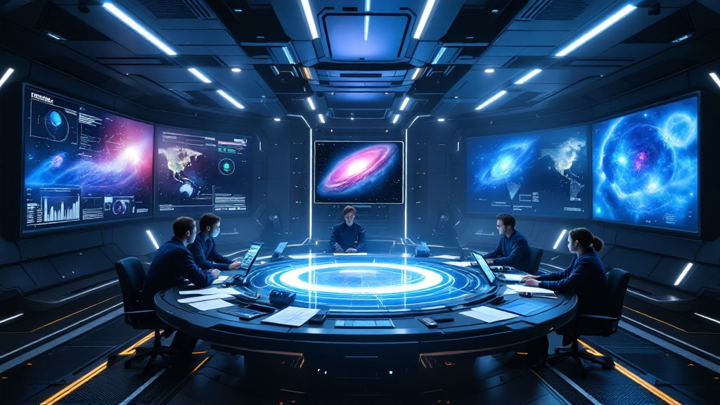 Cinematic Military Starship War Room Design — MyDesigns.io